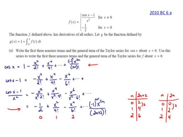 AP Calculus BC Series FRQ Solutions