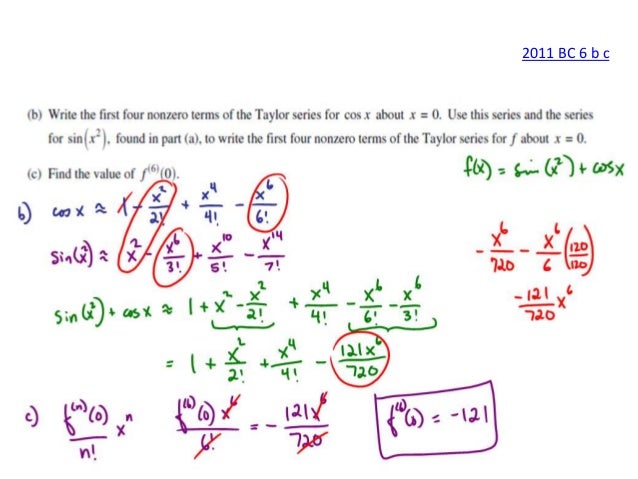 AP Calculus BC Series FRQ Solutions