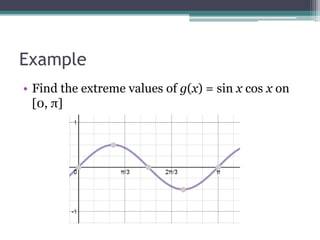 Ap calculus extrema v2 | PPTX