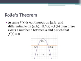 Ap calculus extrema v2 | PPTX