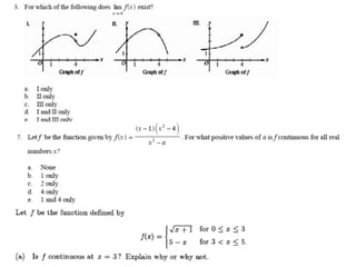 Limits & infinity (horizontal & vertical asymptotes) AP Calc | PPTX ...