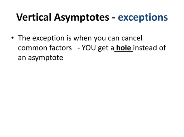 Limits & infinity (horizontal & vertical asymptotes) AP Calc | PPTX ...