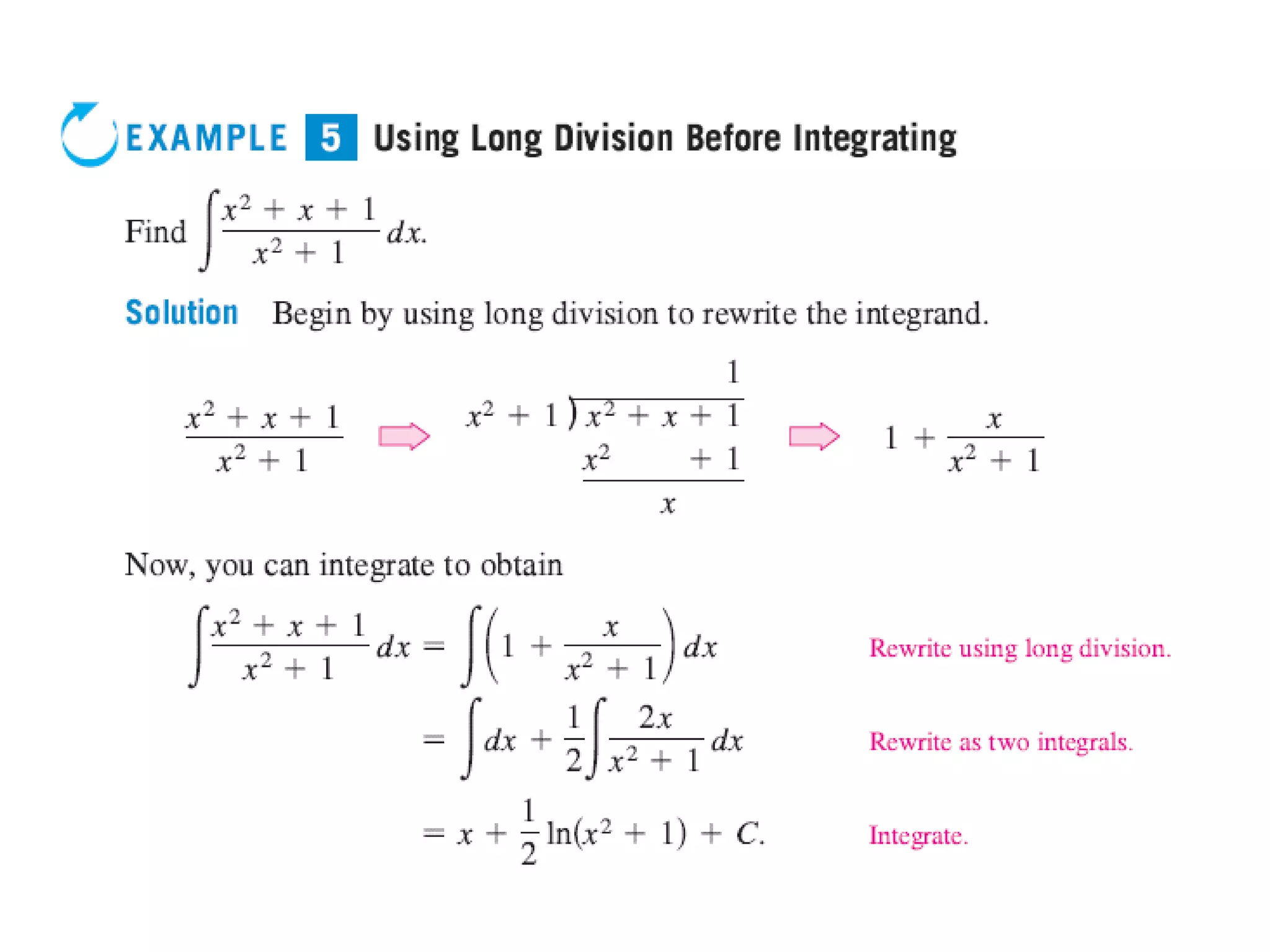 Integration of all 6 trig functions | PPTX