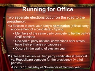 AP Campaigns and the Electoral Process | PPT | Elections | Politics