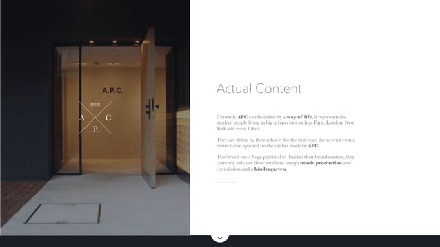APC: brand content analysis | PDF