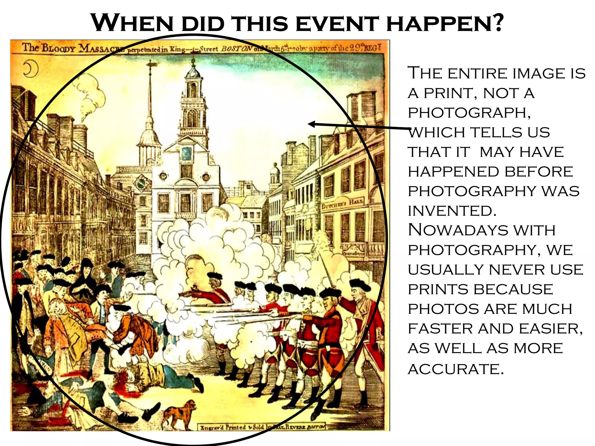 When did this event take place? | PPT