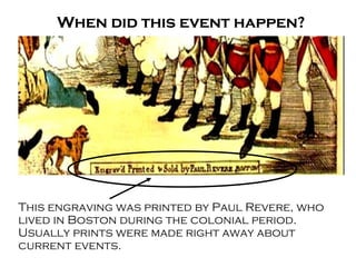 When did this event take place? | PPT