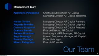 AP Capital Company Profile | PDF