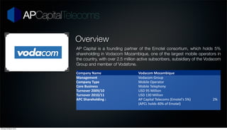 AP Capital Company Profile | PDF