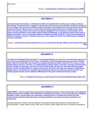 Ap chapter 12 second great awakening dbq | PDF