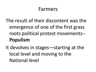 Ap chapter 19 the agrarian revolt | PPT
