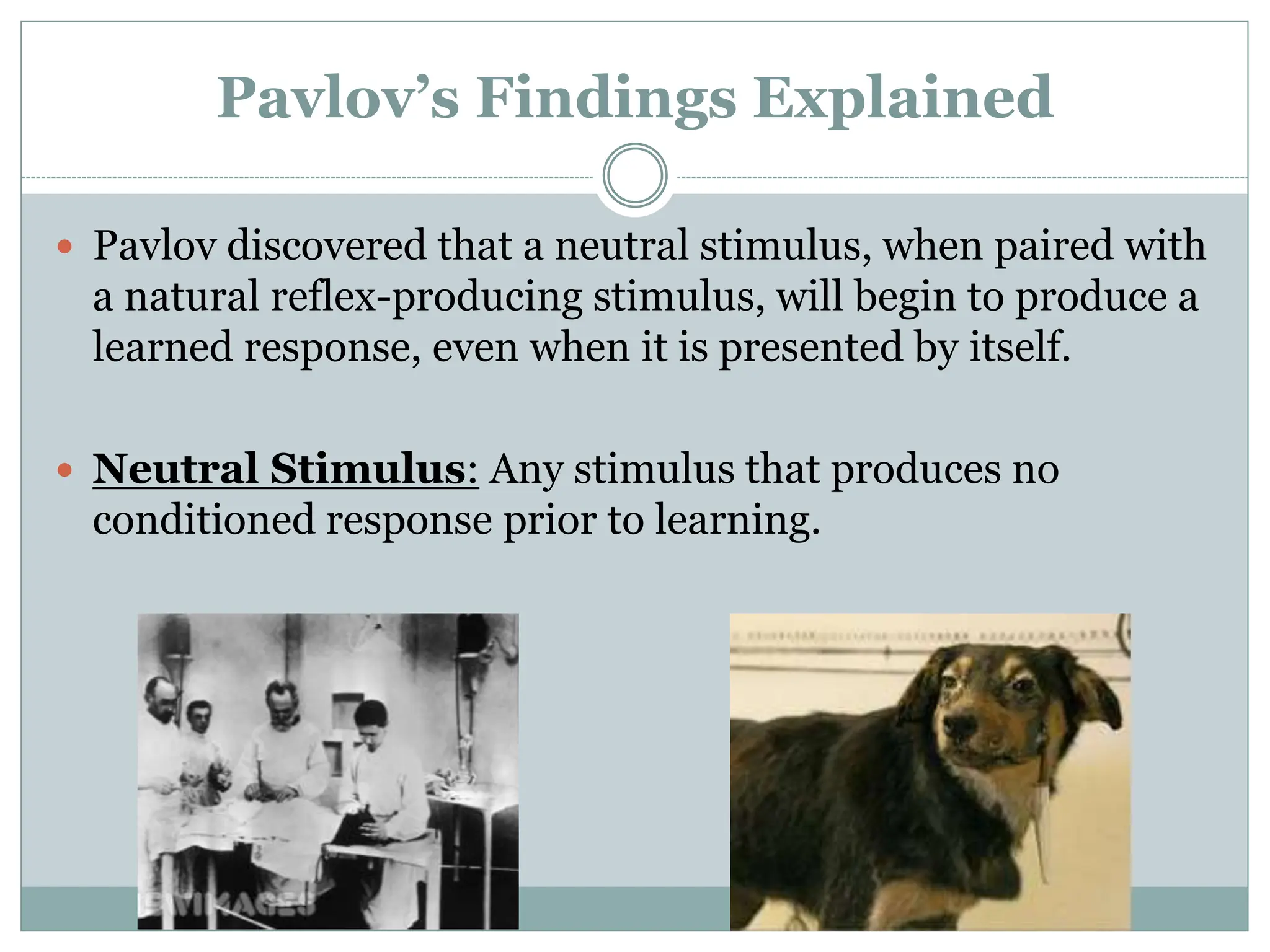 AP Chapter 6 Learning.ppt:Classical Conditioning, Operant Condition ...