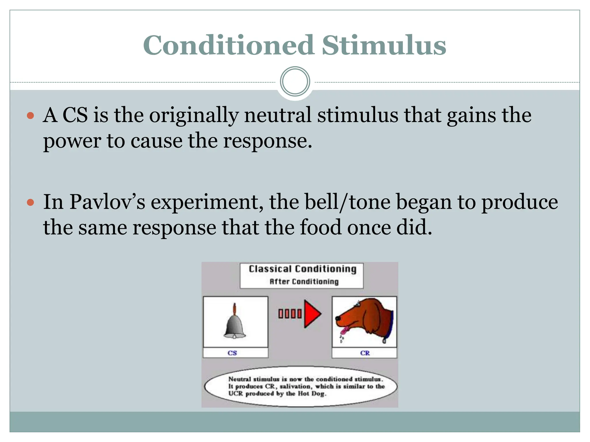 AP Chapter 6 Learning.ppt:Classical Conditioning, Operant Condition, Social Cognitive Learning ...