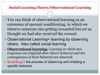 AP Chapter 6 Learning.ppt:Classical Conditioning, Operant Condition ...