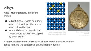AP Chemistry Unit 10 Lecture #2 - Crystalline Solids - SS.pptx