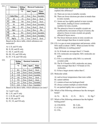 AP CHEM MIDTERM REVIEW | PDF