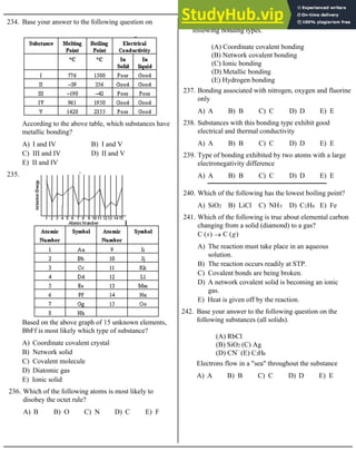 AP CHEM MIDTERM REVIEW | PDF