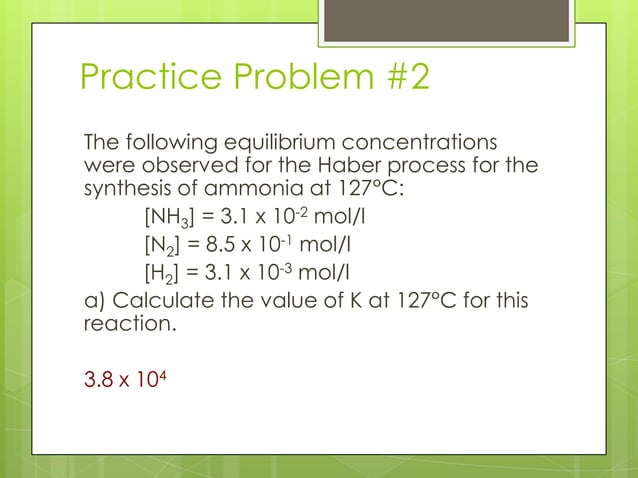 Ap chem unit 13 presentation | PPT