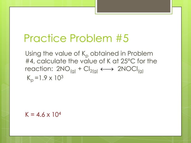 Ap chem unit 13 presentation | PPT