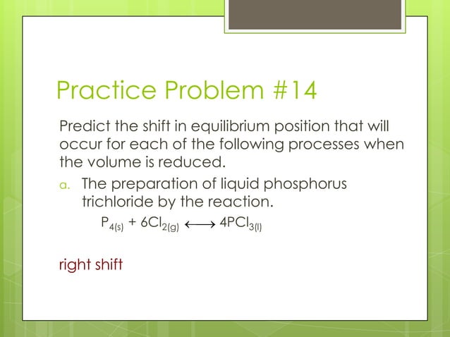 Ap chem unit 13 presentation | PPT