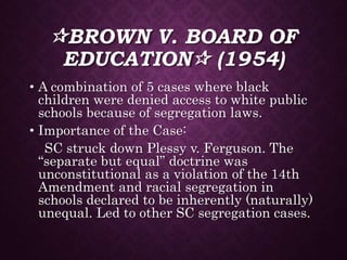 AP Civil Rights | PPT