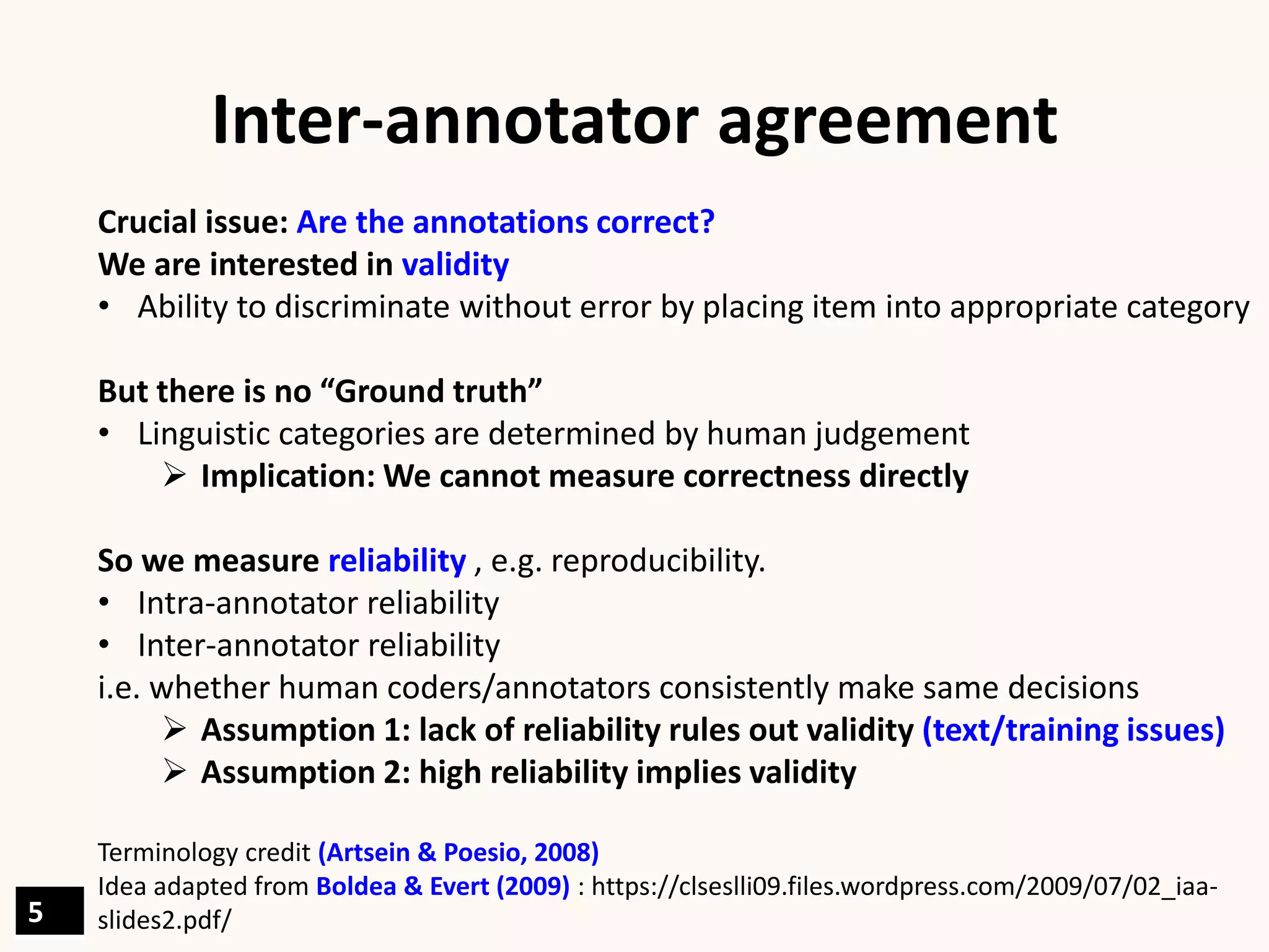 Interannotator Agreement | PPT
