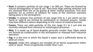 Air Pollution & Control Module 1 | PPTX