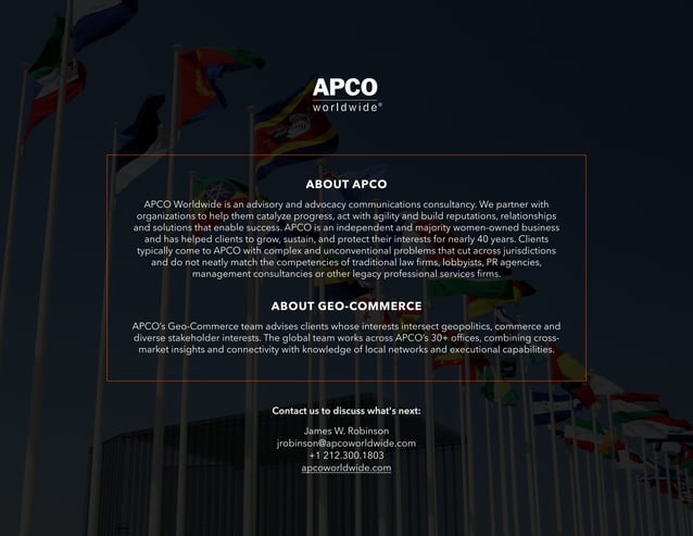 APCO Geopolitical Radar: Q4 2023 | PPT | Free Download