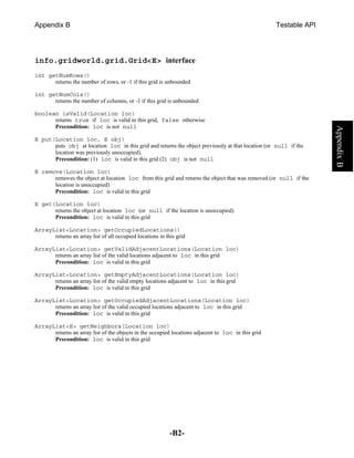 NEW AP Computer Science Exam GridWorld Quick Reference Booklet | PDF