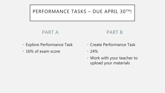 AP Computer Science Principles Exam Information - 2018 | PPT