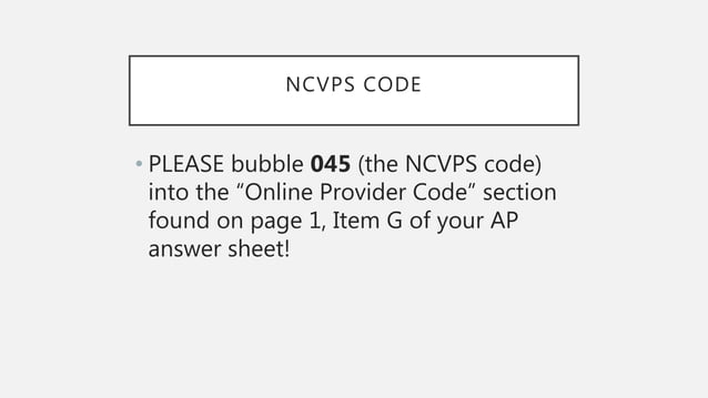 AP Computer Science Principles Exam Information - 2018 | PPTX