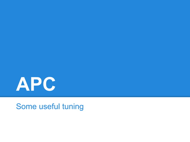 Apc optimization | PDF