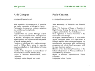 APC partners - Profile Jan 2011 | PDF