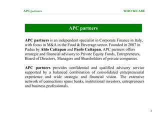 APC partners - Profile Jan 2011 | PDF