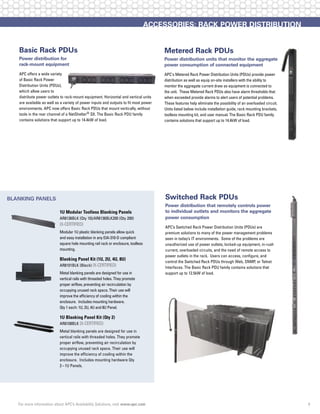 APC Rack Systems | PDF