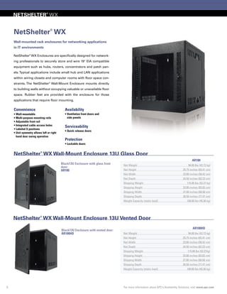 APC Rack Systems | PDF