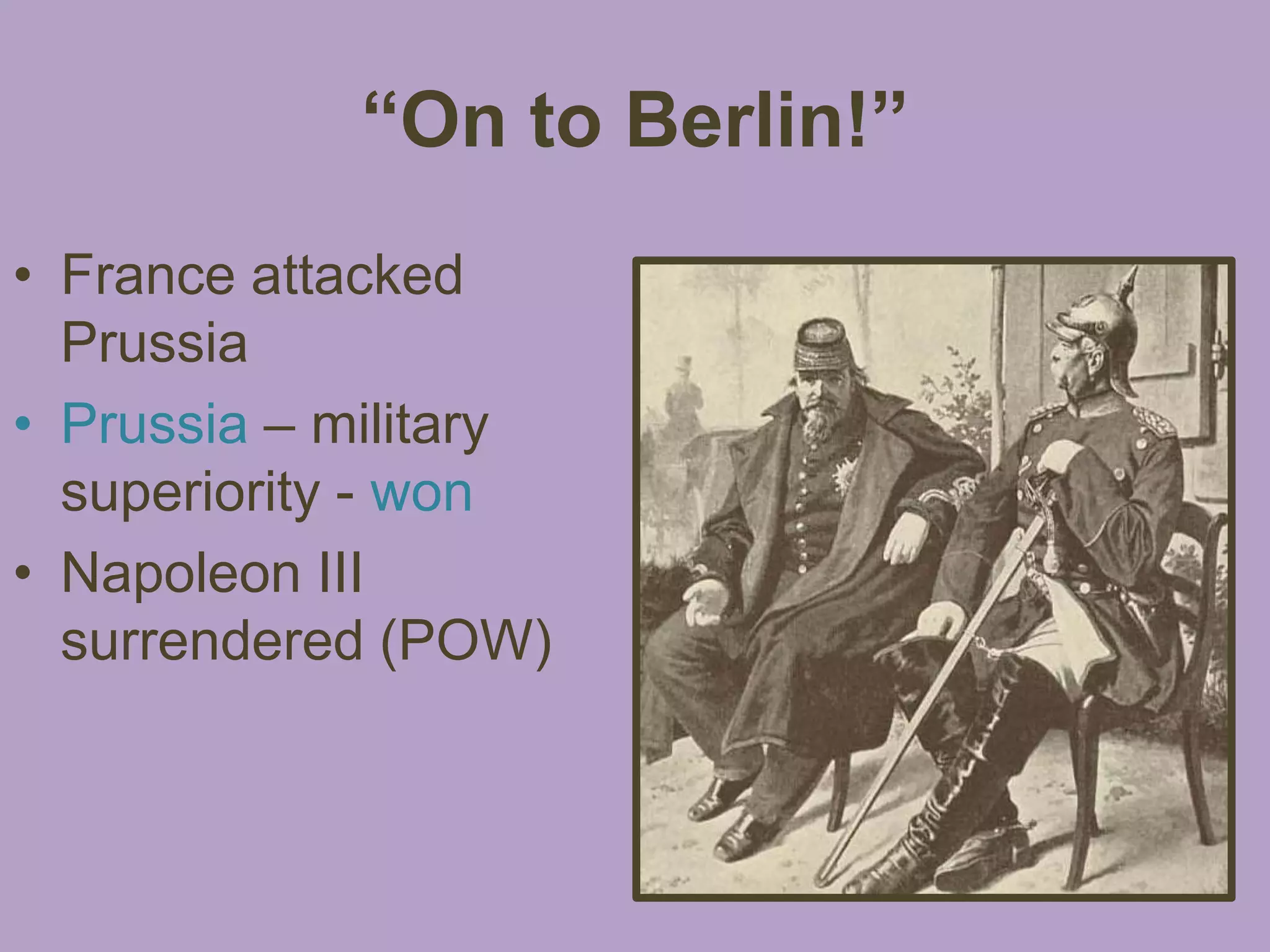 AP German & Italian Unification | PPTX