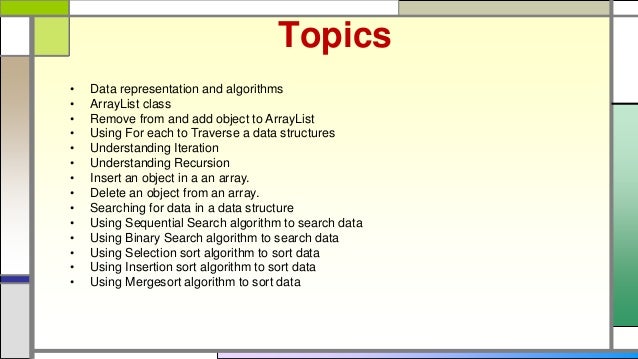 AP Computer Science Test Prep - Part 3 - Data Structure & Algorithm