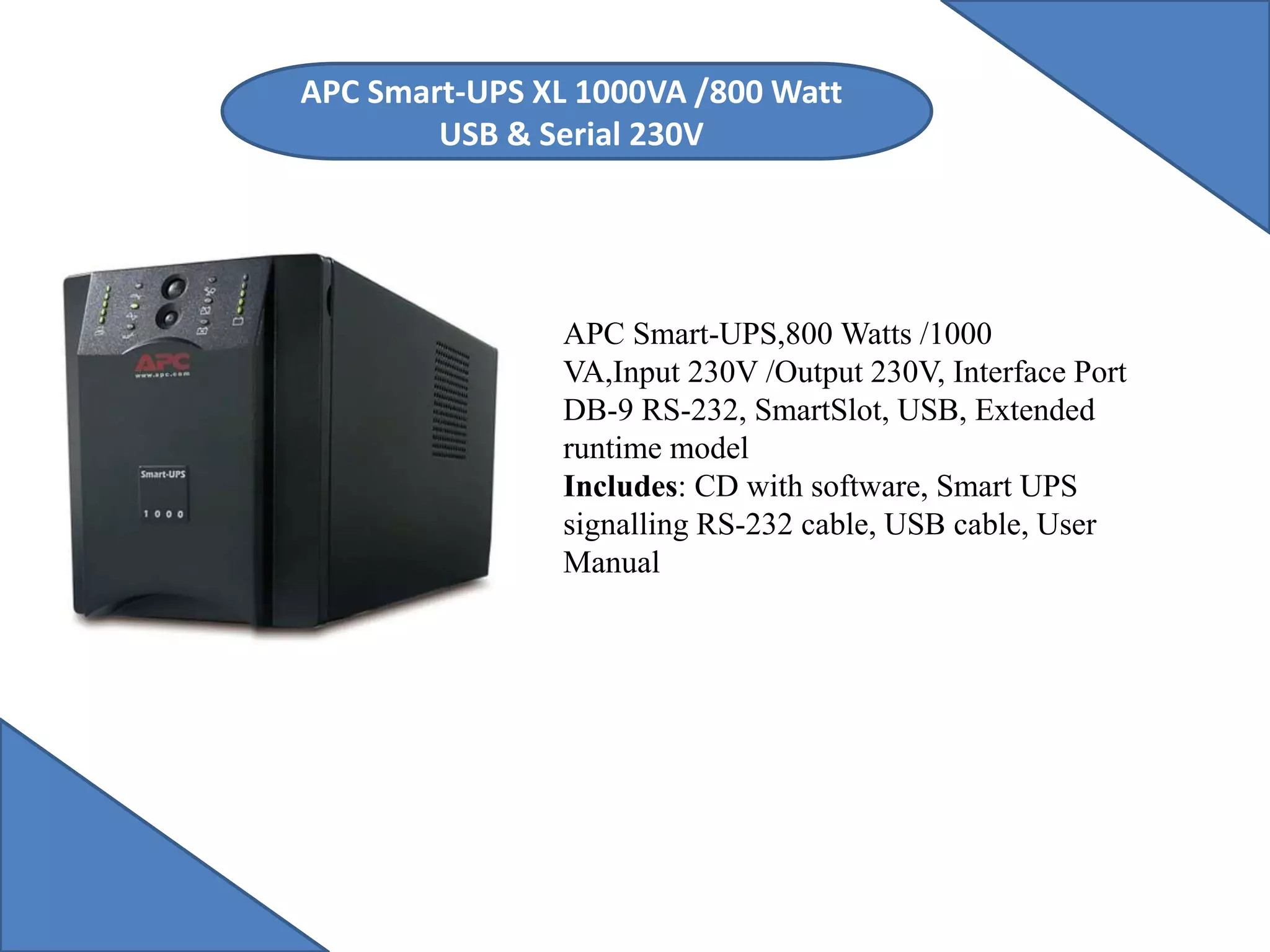 Apc ups | PPTX