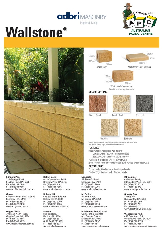 Apc wallstone 121102 | PDF