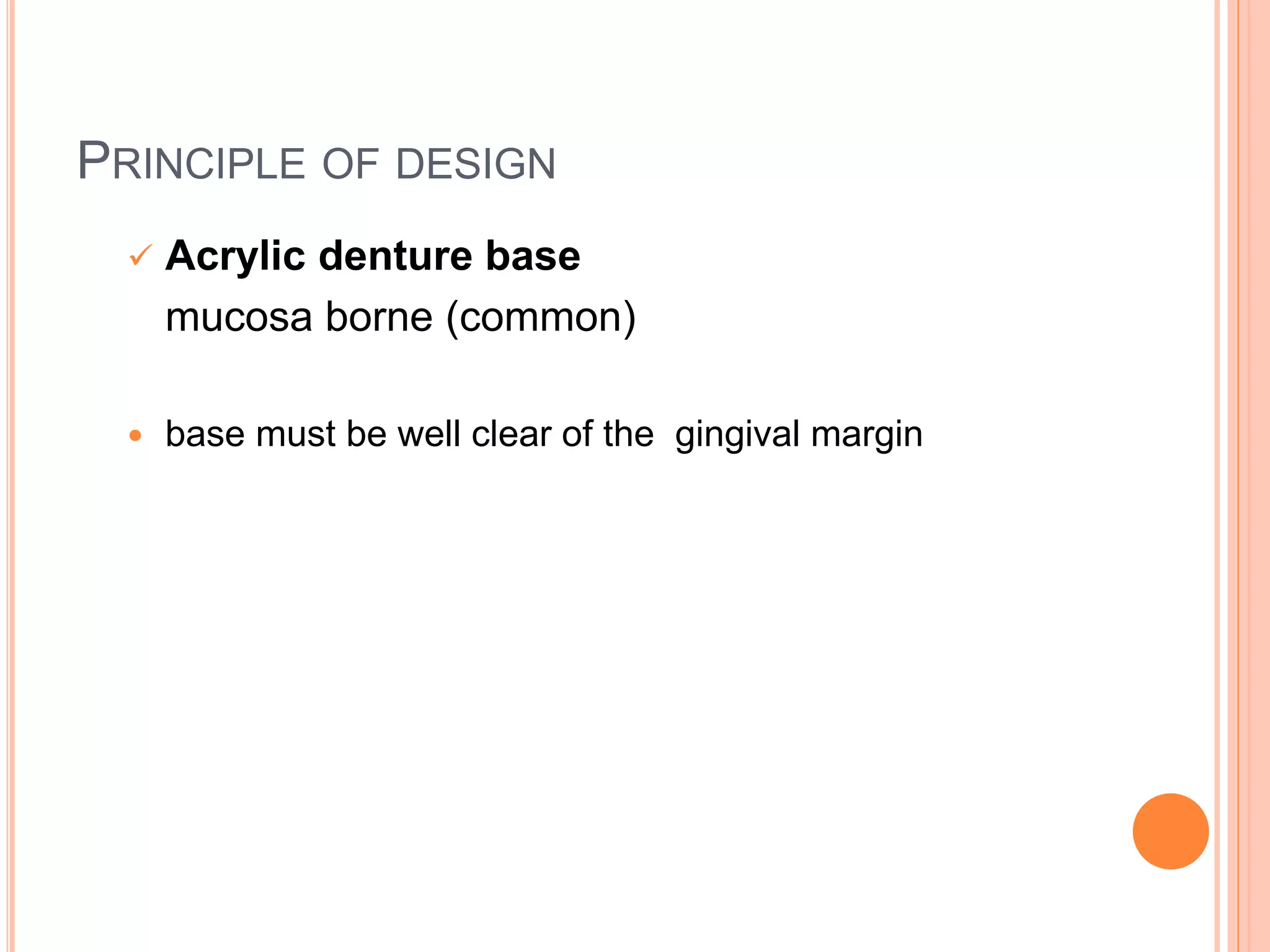 Acrylic partial denture | PPTX
