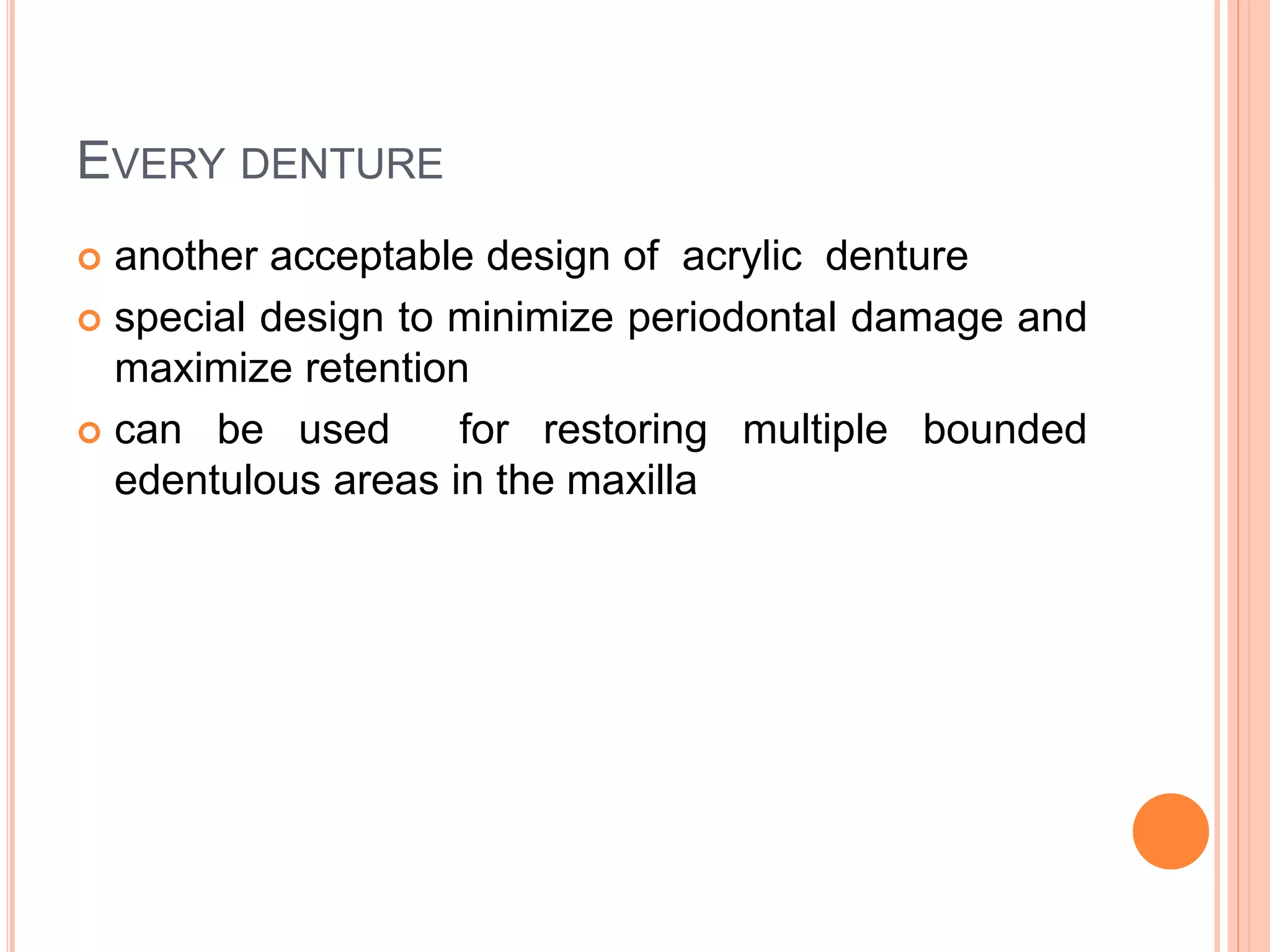 Acrylic partial denture | PPTX