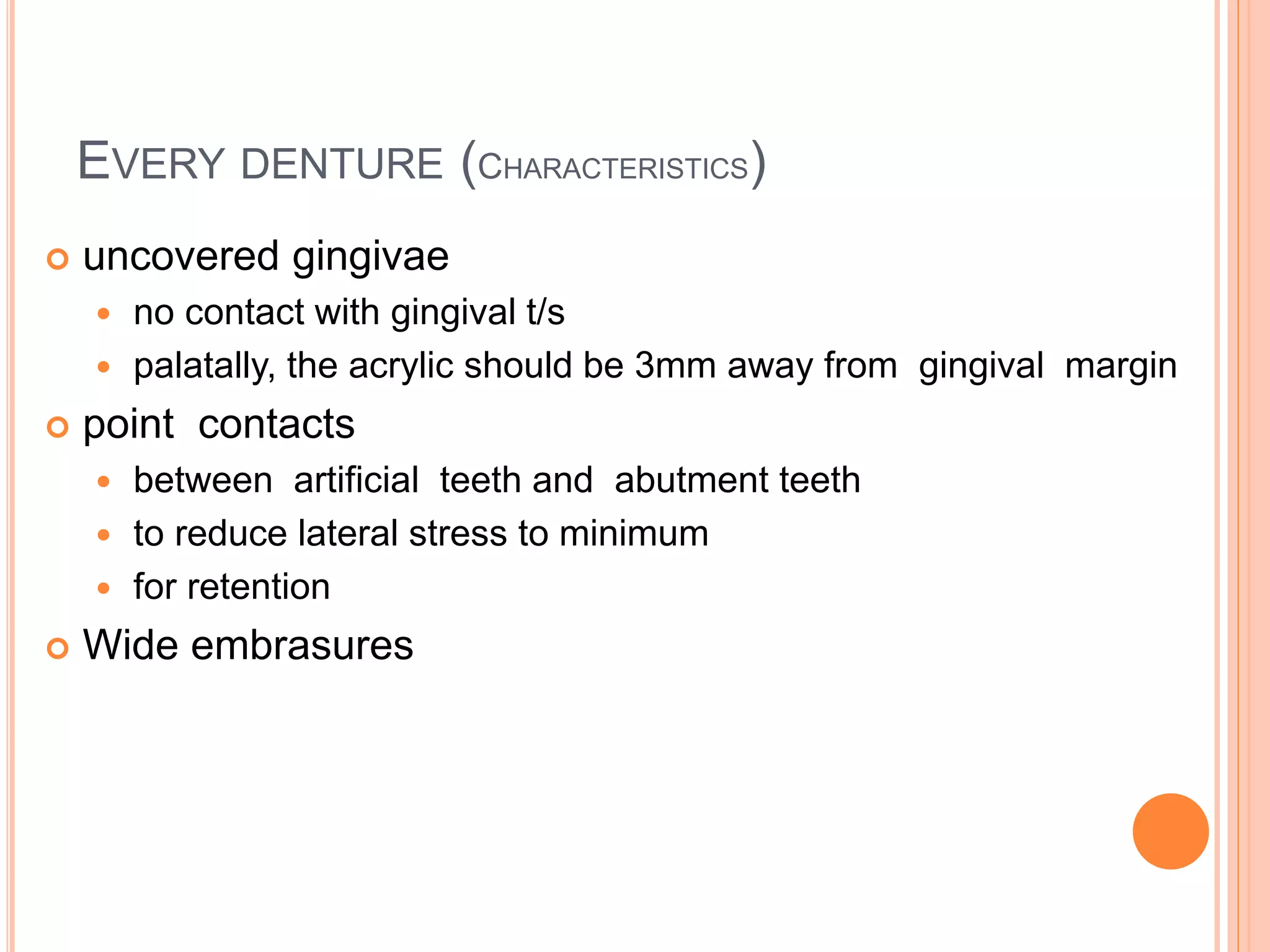 Acrylic partial denture | PPTX