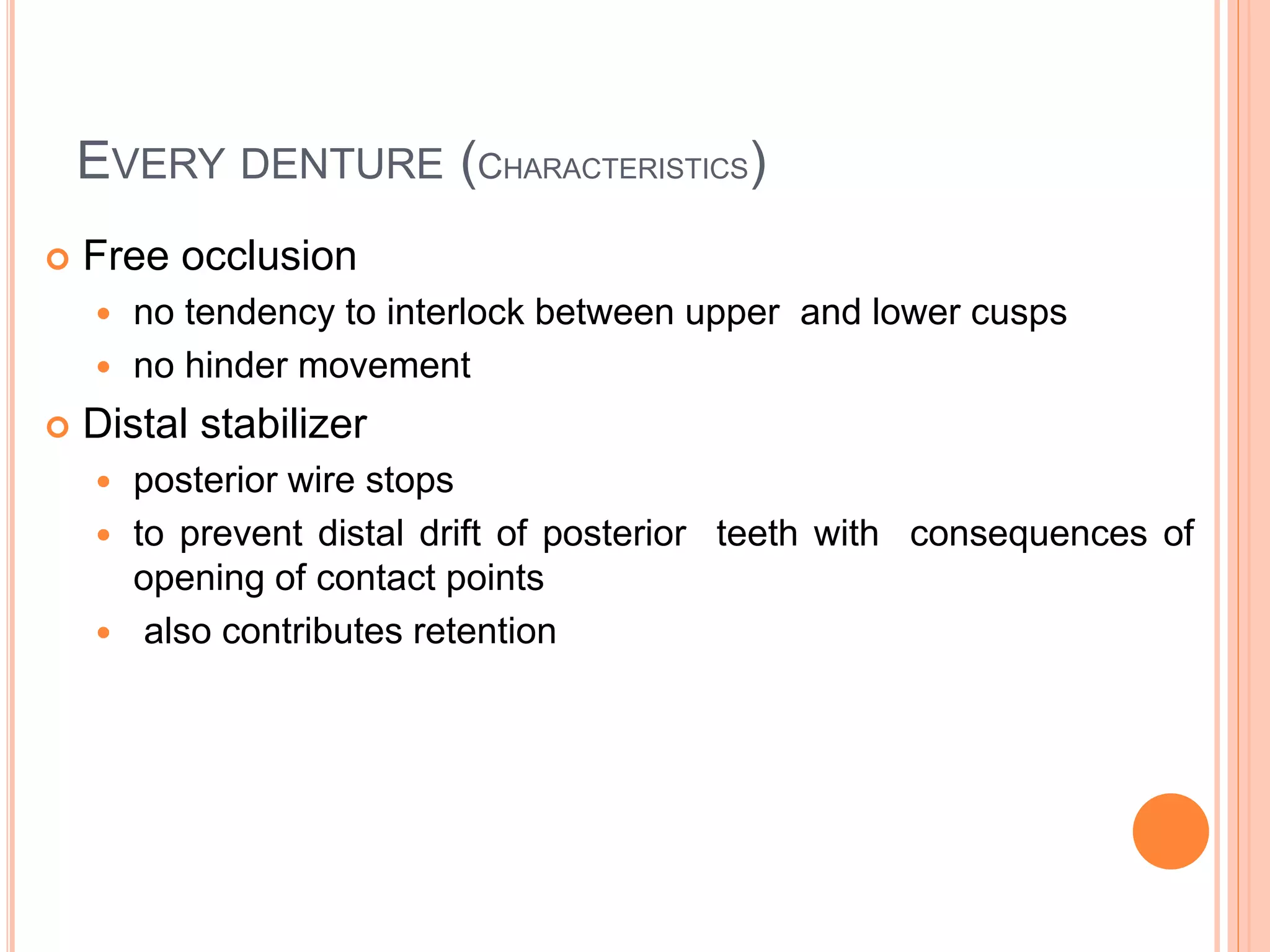 Acrylic partial denture | PPTX