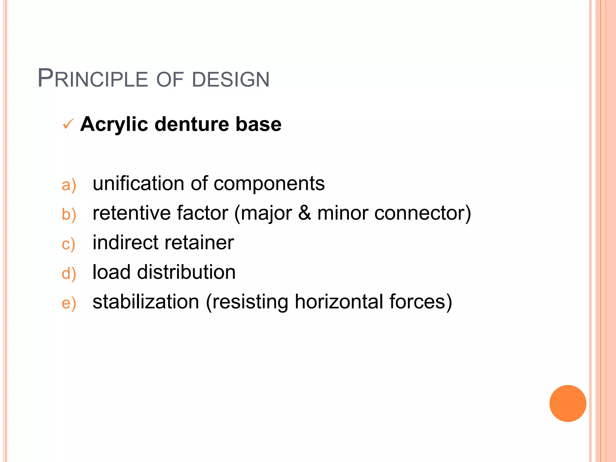 Acrylic partial denture | PPTX