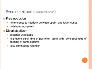 Acrylic partial denture | PPTX