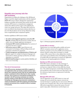 API Connect from IBM | PDF