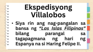GRADE 5 AP - Ekspedisyon ng mga Espanyol | PPTX