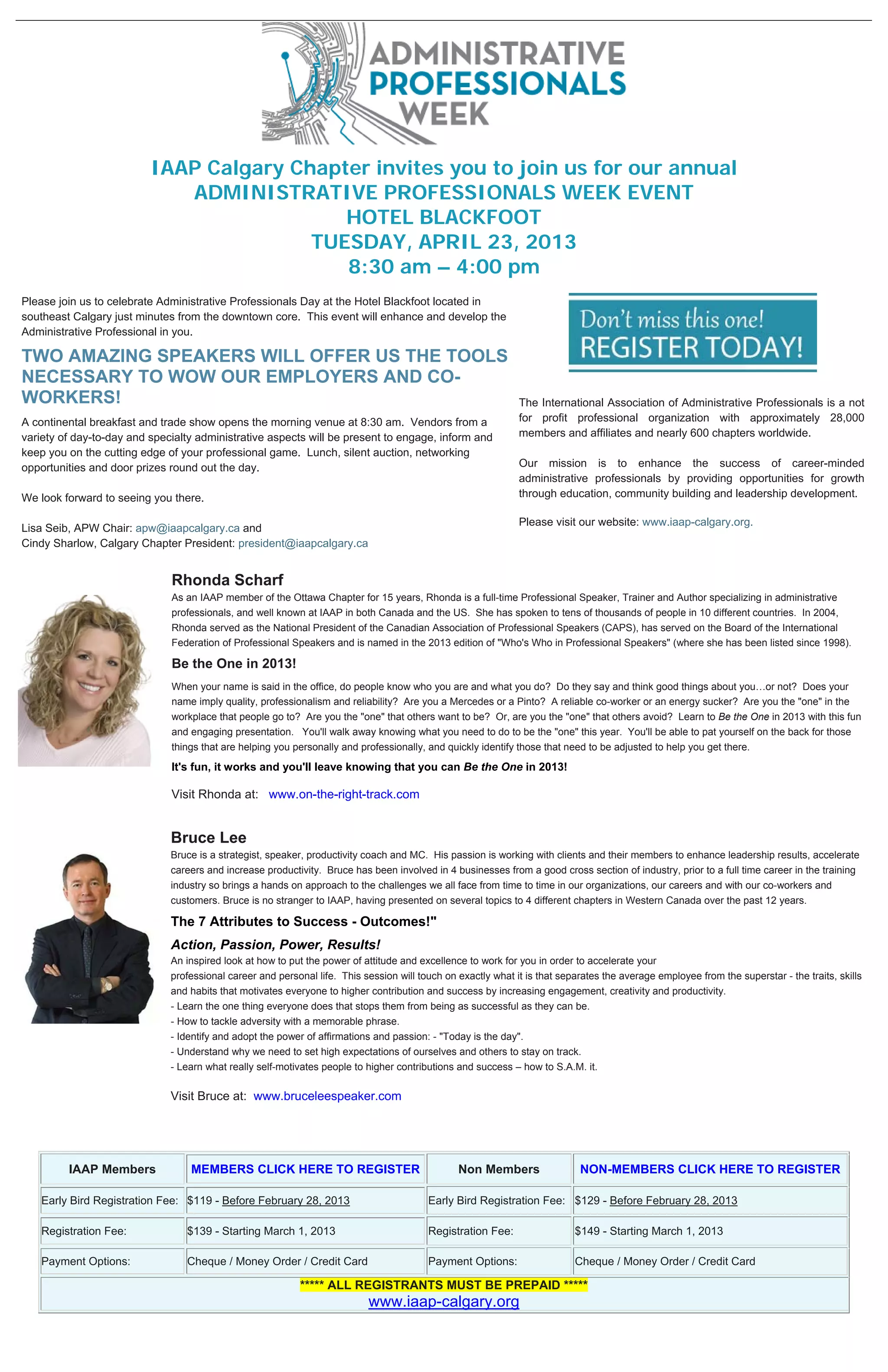 Apd invitation 2013 | PDF