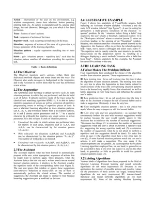 "APE: Learning User's Habits to Automate Repetitive Tasks" | DOC